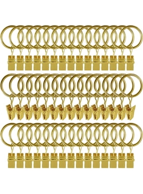 Curtain Rings & Hooks in Curtain Hanging Accessories - Walmart.com
