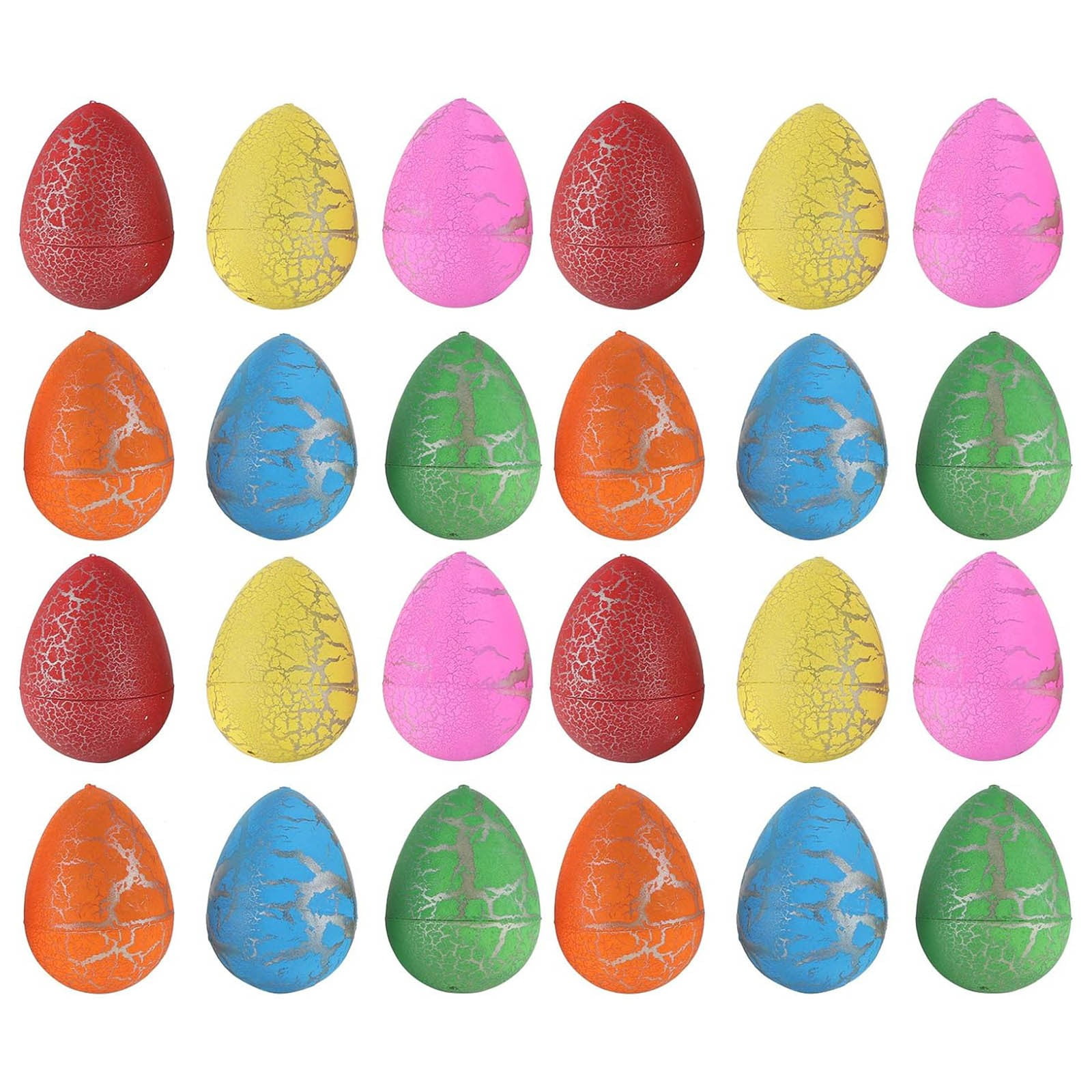 60 Pack Dinosaur Eggs Hatching Egg Grow In Water Crack With Assorted ...