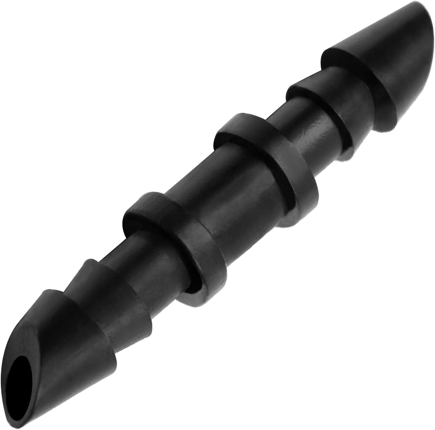 60 Pack Drip Irrigation 1/4" Barbed Coupling Fittings, Barbed ...