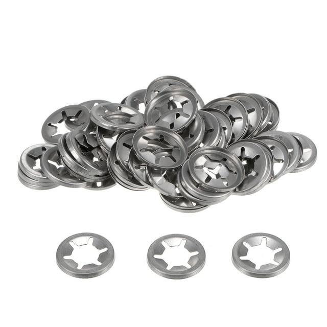 60 Pack Internal Tooth Star Lock Washers M12 Quick Speed Locking ...