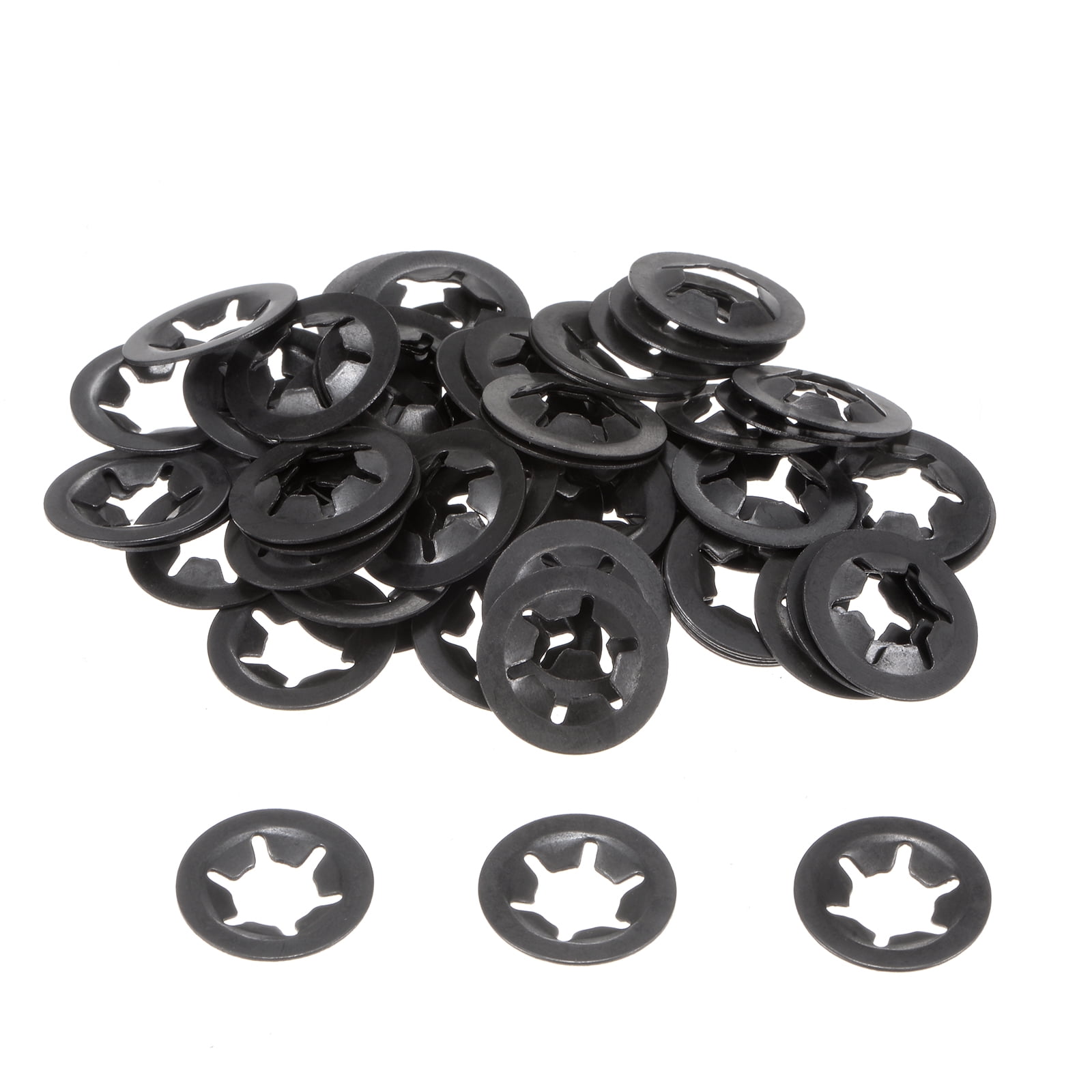 60 Pack Internal Tooth Star Lock Washers M8 Quick Speed Locking Washers ...