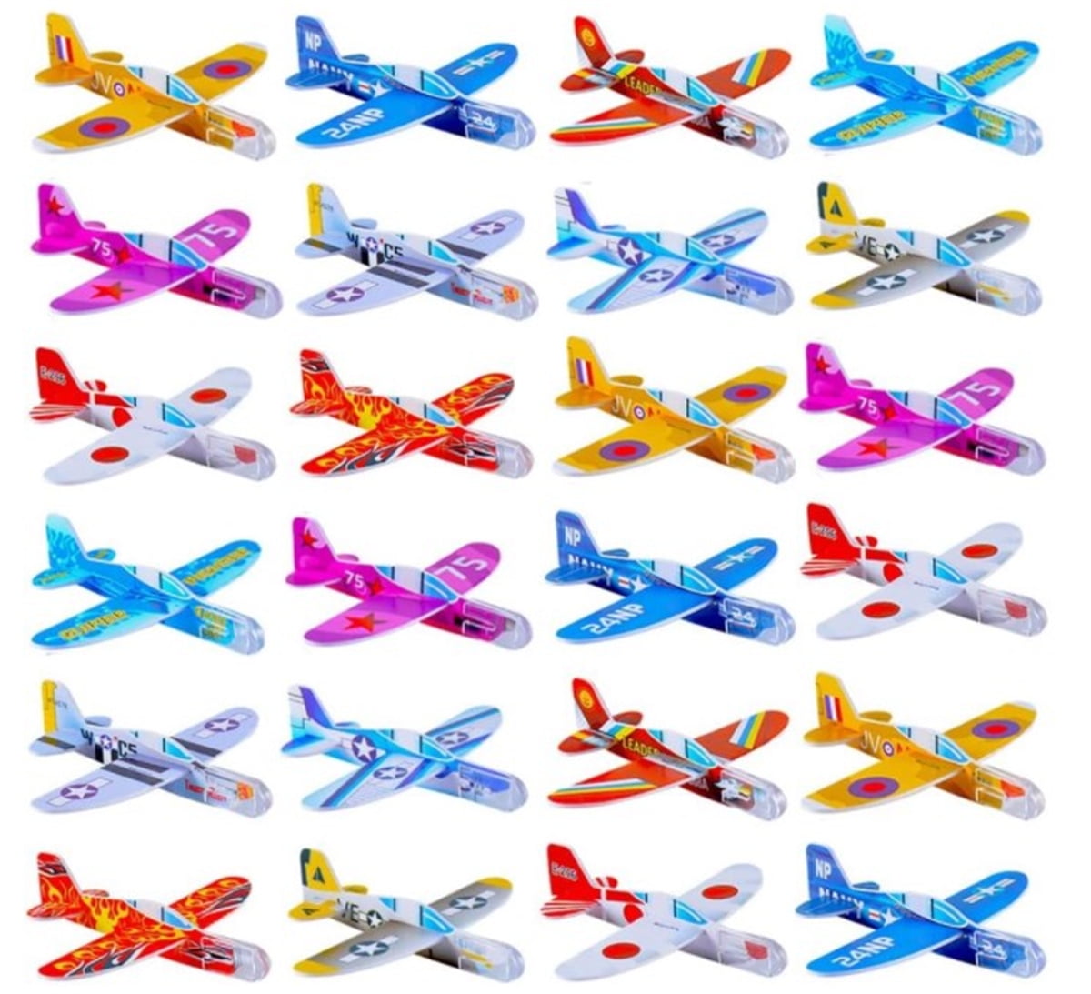 60 Pack Mini Foam Planes,3.8 Inces Long Foam Glider Planes,Light Weight ...