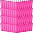 60 Pack Reusable Plastic Tumblers with Straw and Lid, 24-27 oz Bulk ...