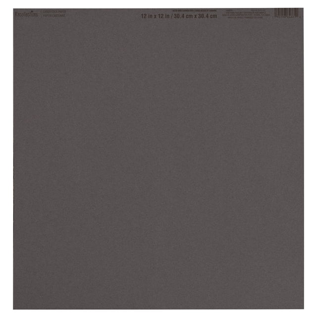 60 Pack: Smooth Solid Cardstock Paper by Recollections™ - 12" x 12 ...