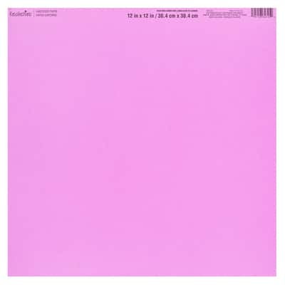 Recollections Smooth Solid Cardstock Paper, 12" x 12", 60 Pack ...