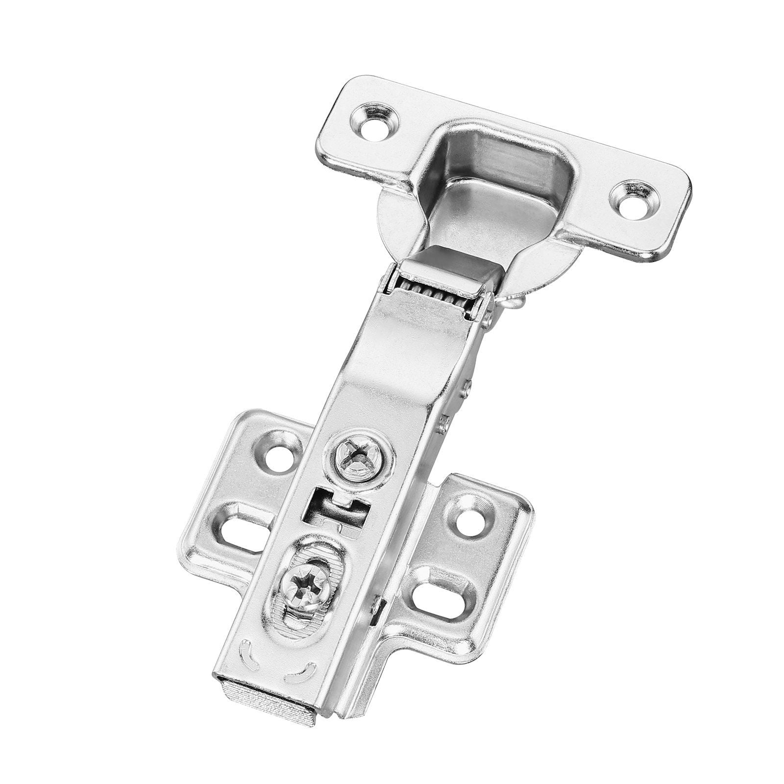 60-Pack Soft Close Cabinet Hinges - Full Overlay Frameless Hinges with ...