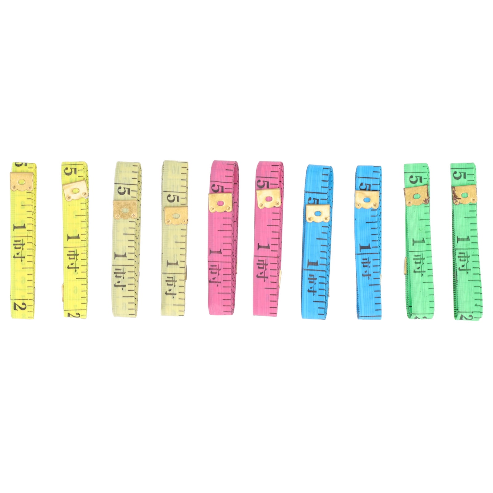 60 Pack Soft PVC Measuring Tape 59 Inch 150cm Dual Scale for Tailoring ...