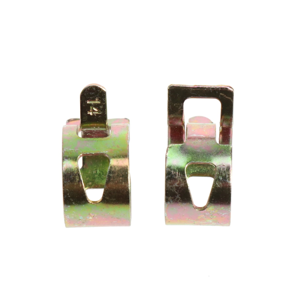 60 Pieces 14mm Spring Clip Hose Clamps for Air Tubes, Lines, 7mm and ...