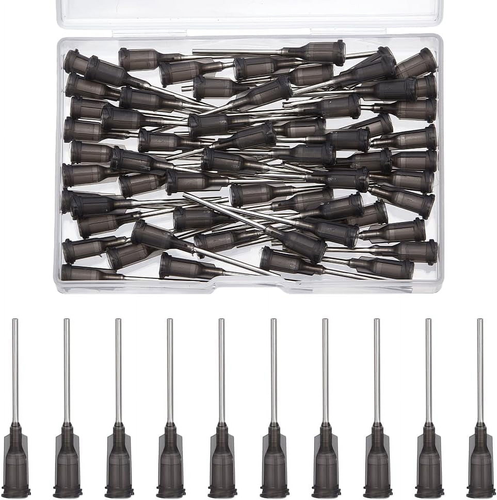 60 Pcs 16G Blunt Tip Dispensing Needle with Luer Lock 1.67 inch Long ...
