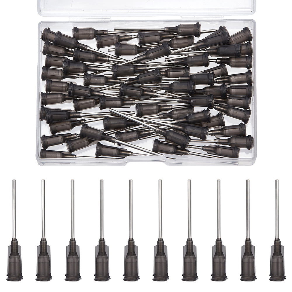 60 Pcs 16G Blunt Tip Dispensing Needle with Luer Lock 1.67 inch Long ...