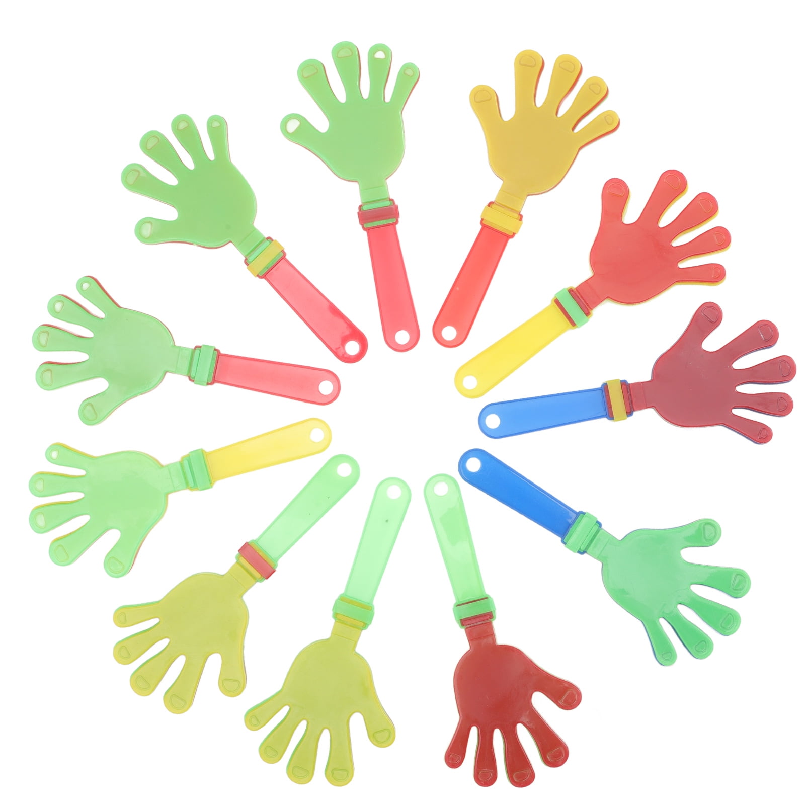 60 Pcs 18CM Hand Clapper Plastic Palm Clapping Device Clapping Hands ...