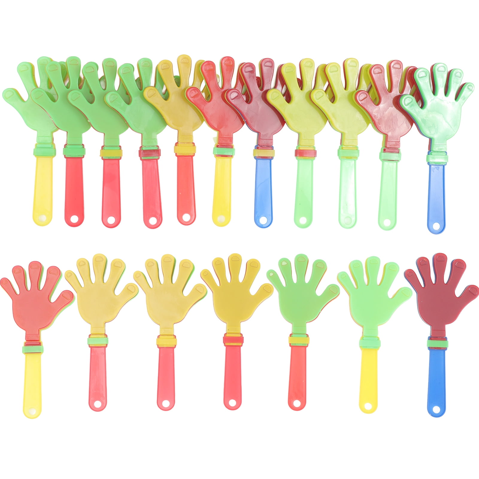 60 Pcs 18CM Hand Clapper Plastic Palm Clapping Device Clapping Hands ...