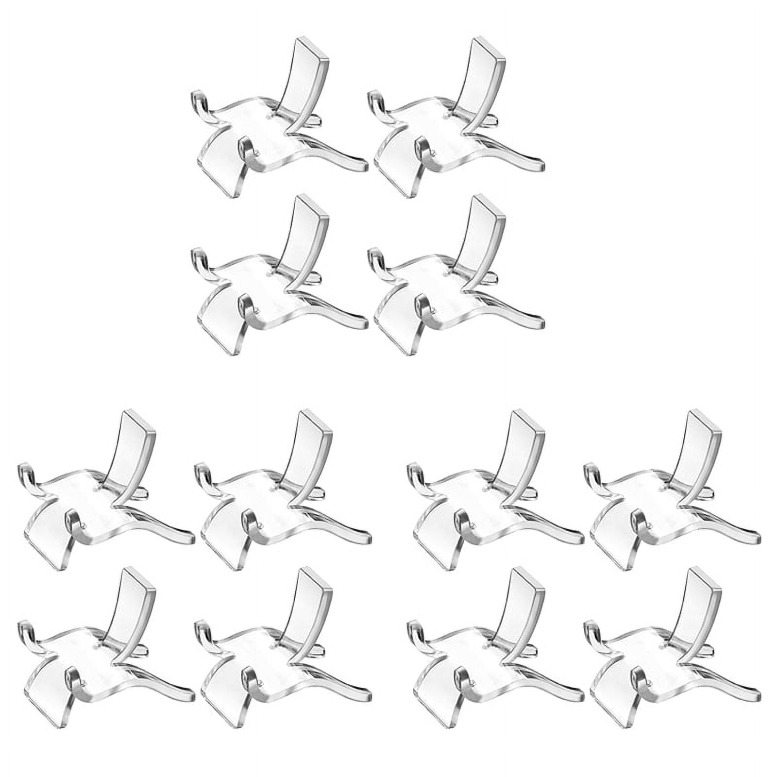 60 Pcs Acrylic Display Small Collectibles Display Stands for Displaying ...