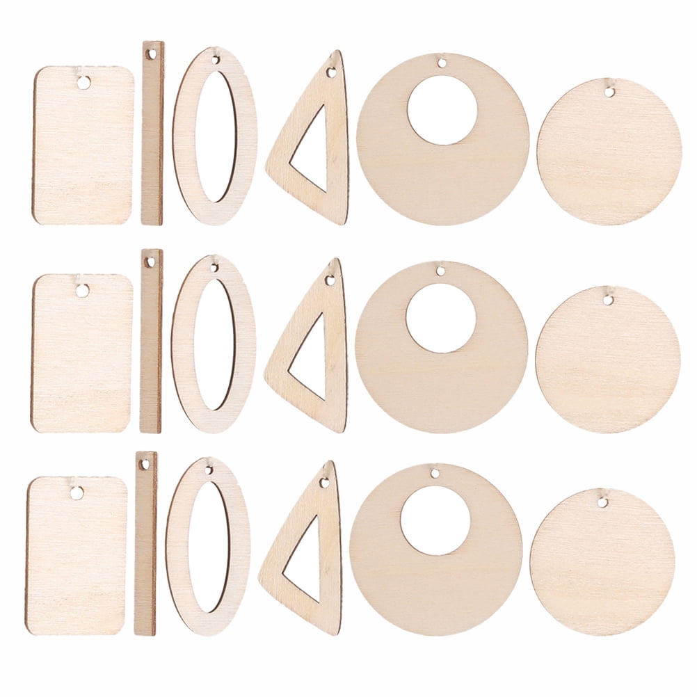 60 Pcs Adhesive Kit DIY Earrings Key Chain Pendant DIY Making 5.00X5 ...