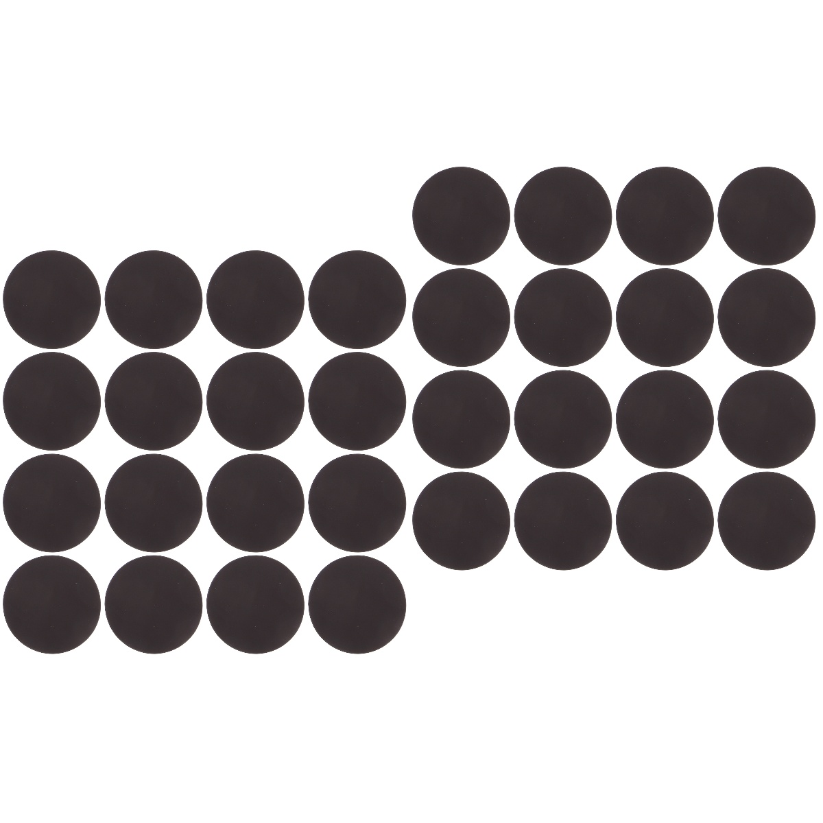 60 Pcs Blank Fridge Magnet Refrigerator Magnets DIY Blank Magnets ...