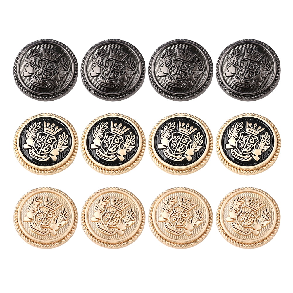 60 Pcs Blazers Buckles Beat Maker Machine Circle Buttons Instant No Sew ...