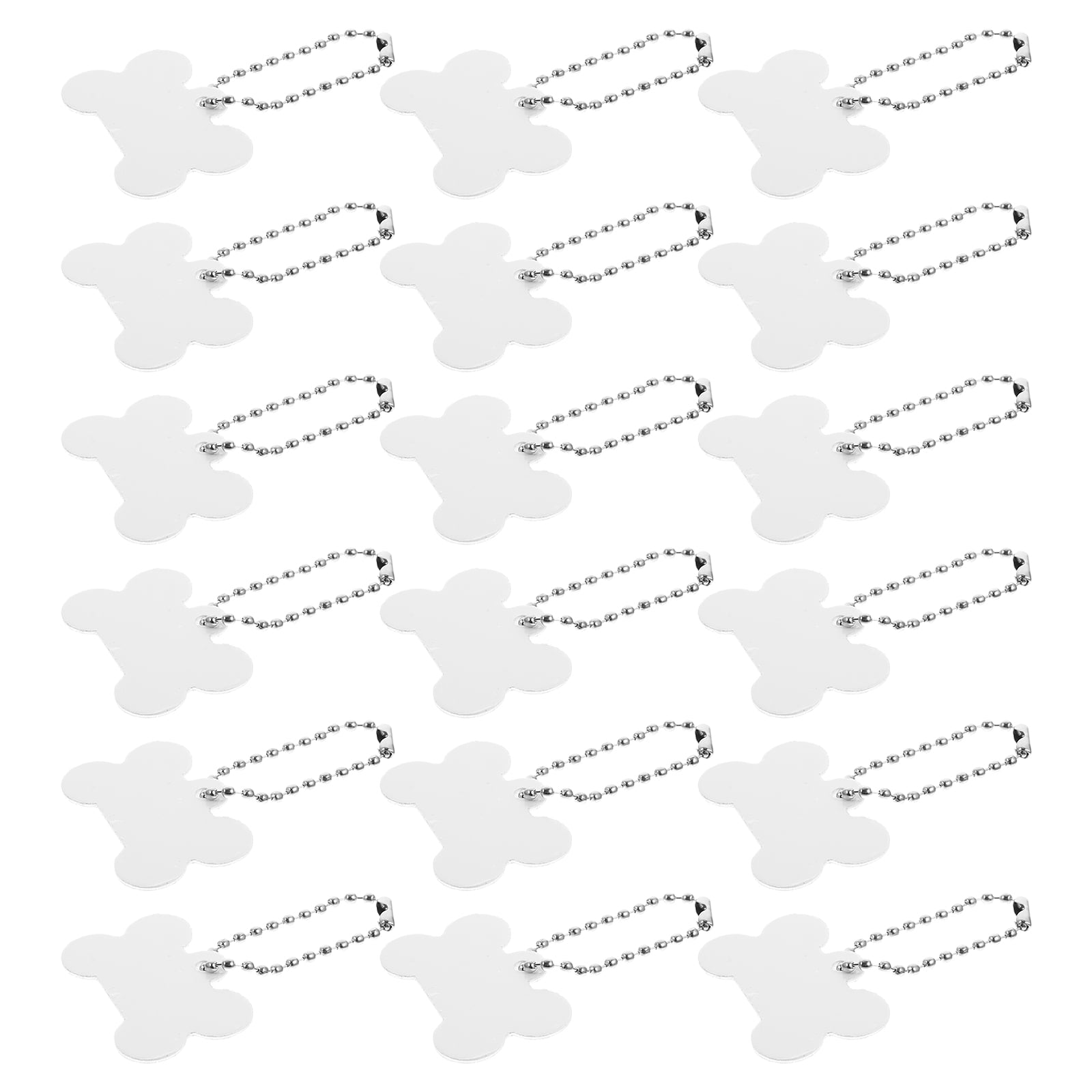 60 Pcs Cat Sublimation Tags Pet Sublimation Blanks Dog Blank Name Tag ...