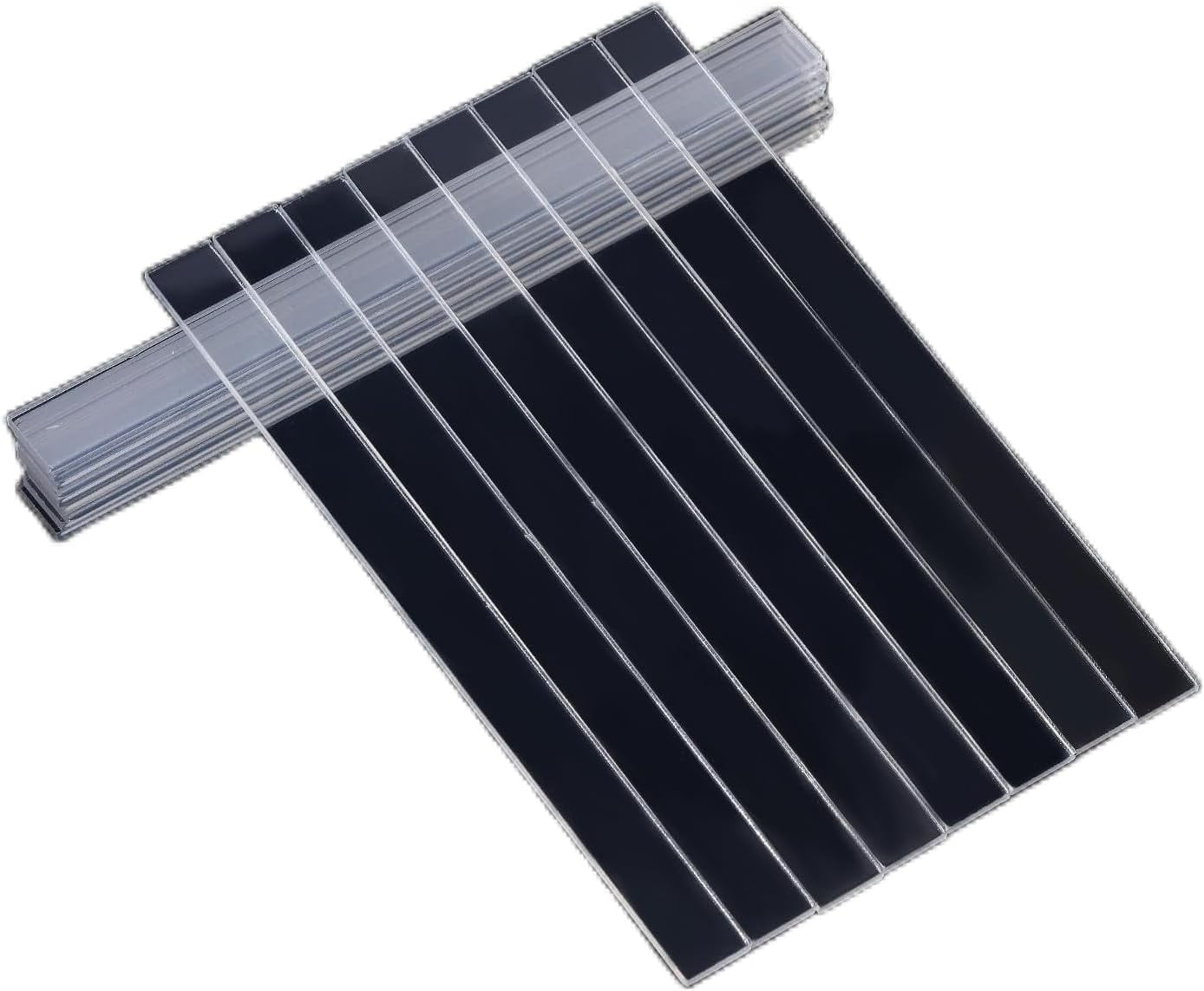 60 Pcs Clear Blank Ground Identifier Tag Double Sided Laminating Plant ...