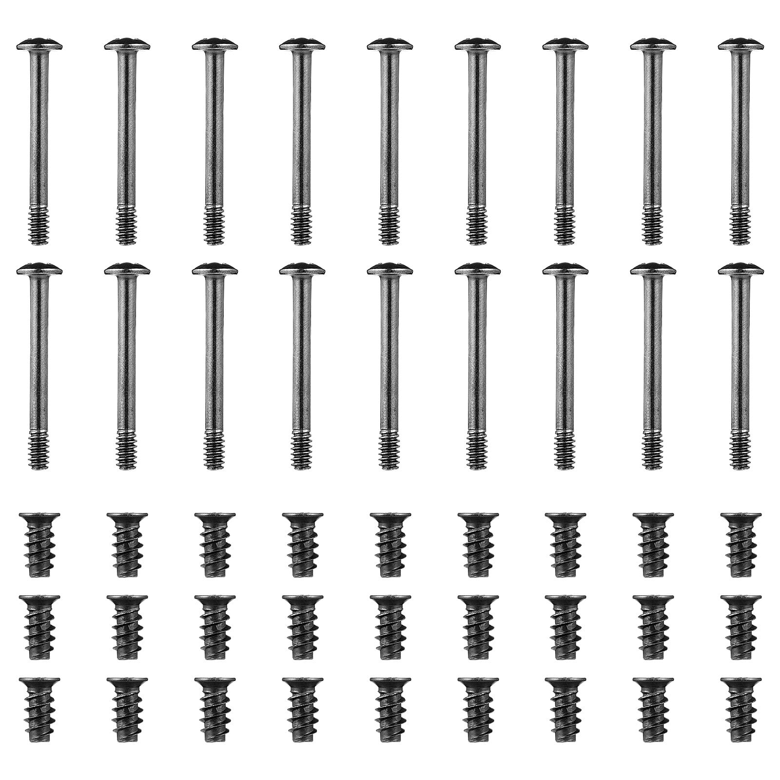 60 Pcs Computer Fan Accessories Case Screws Air Conditioner Dimmable ...