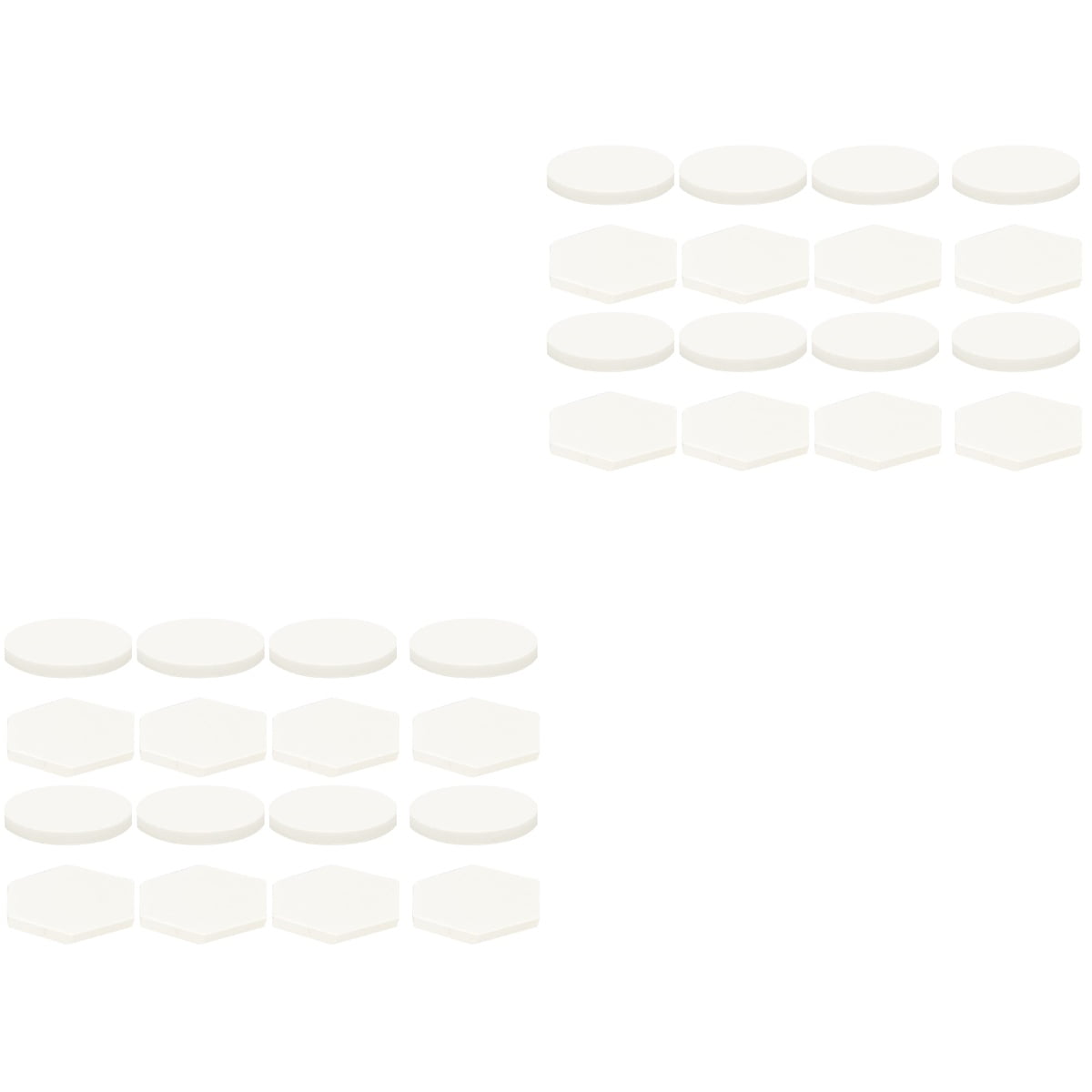 60 Pcs Coral Ornament Fish Tank Stand Ceramic Holder Breeding Bases ...