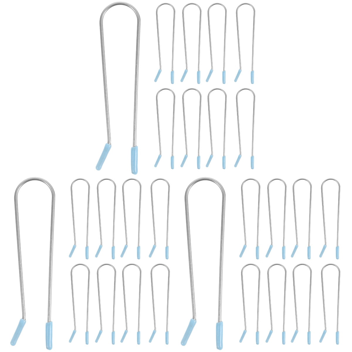 60 Pcs Curl Holder Hair Clip Hair Rollers Clips for Short Hair Metal ...