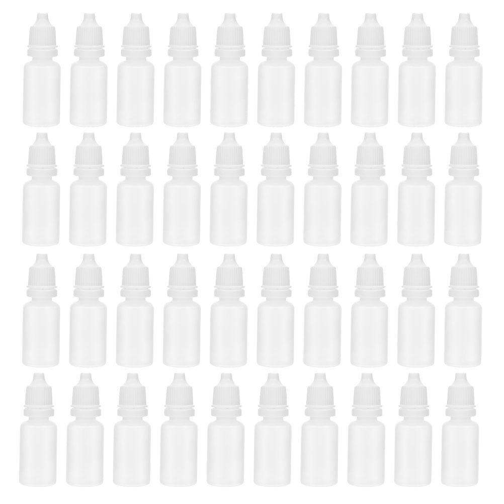 60 Pcs Eye Drop Bottle Squeeze Bottles for Liquids Drops Droppers ...