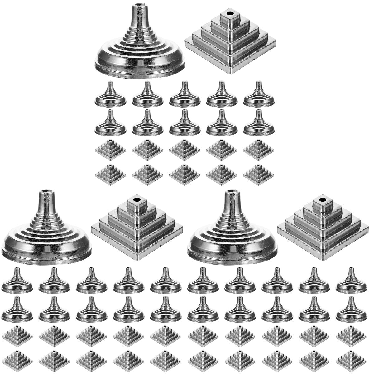 60 Pcs Flagpole Base Universal Brackets Portable Bases Fixed Display ...