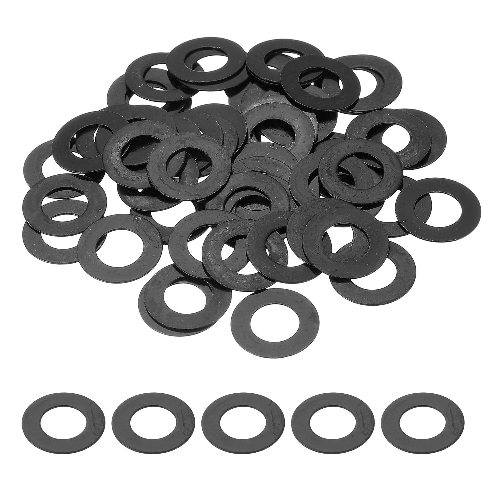 60 Pcs Flat Washer for Screws, Stainless Steel Washers 10mm ID x 20mm ...