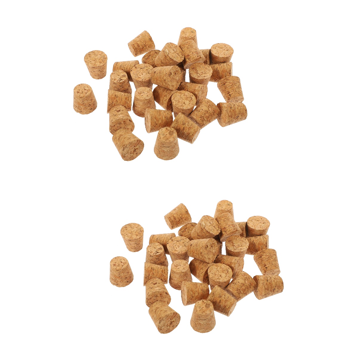 OHOIOLLA Cone Shape Cork Stoppers Light Brown Wood For Homes 60Pcs 0 ...