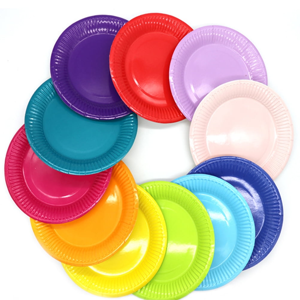 60Pcs Colorful Drawing Plates for Kids Kindergarten DIY Graffiti ...