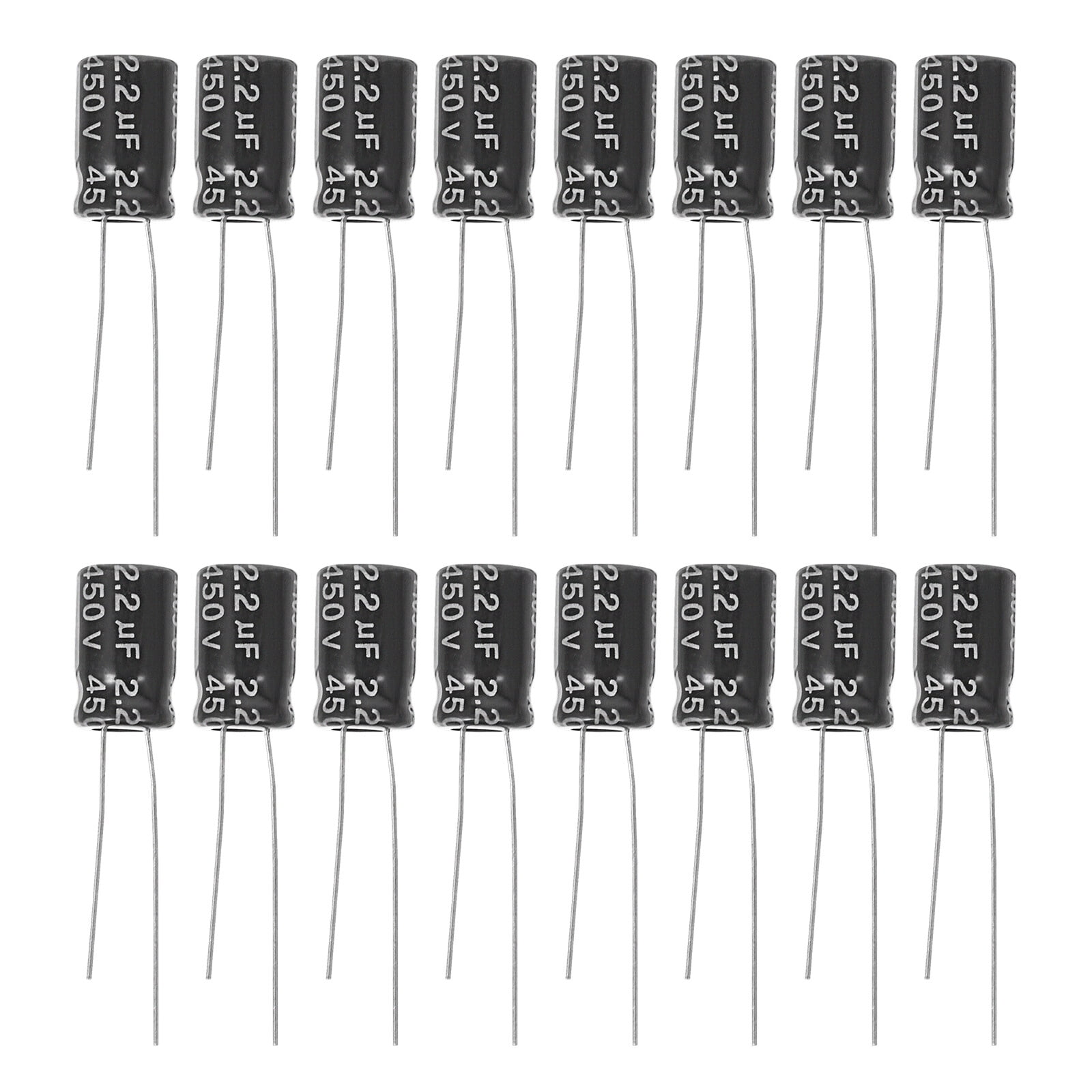 60 Pcs Inline Capacitor Electronics Kit Capacitor for Electrical ...