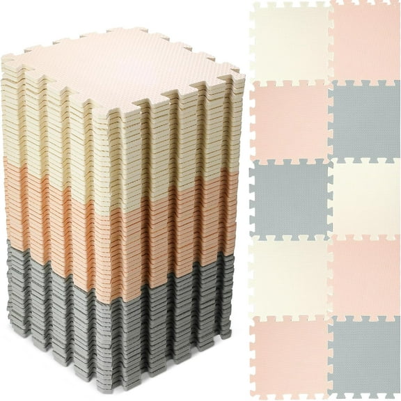 Cagogo Winter Plush Puzzle Floor Mat, Bedside Bedroom Carpet ...