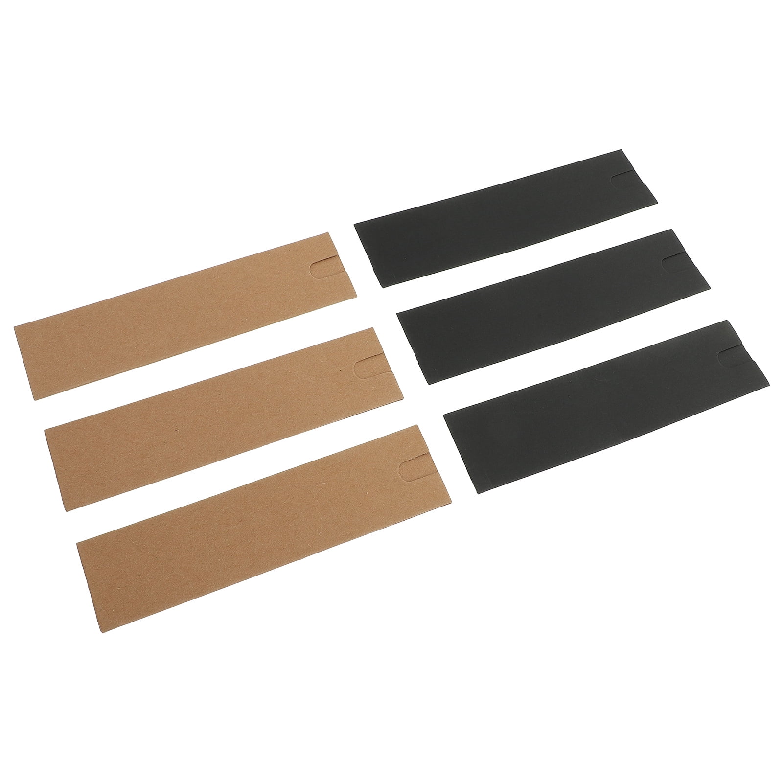 60 Pcs Kraft Paper Pen Bag Folding Pen Packing Bag Paper Pen Wrapping ...