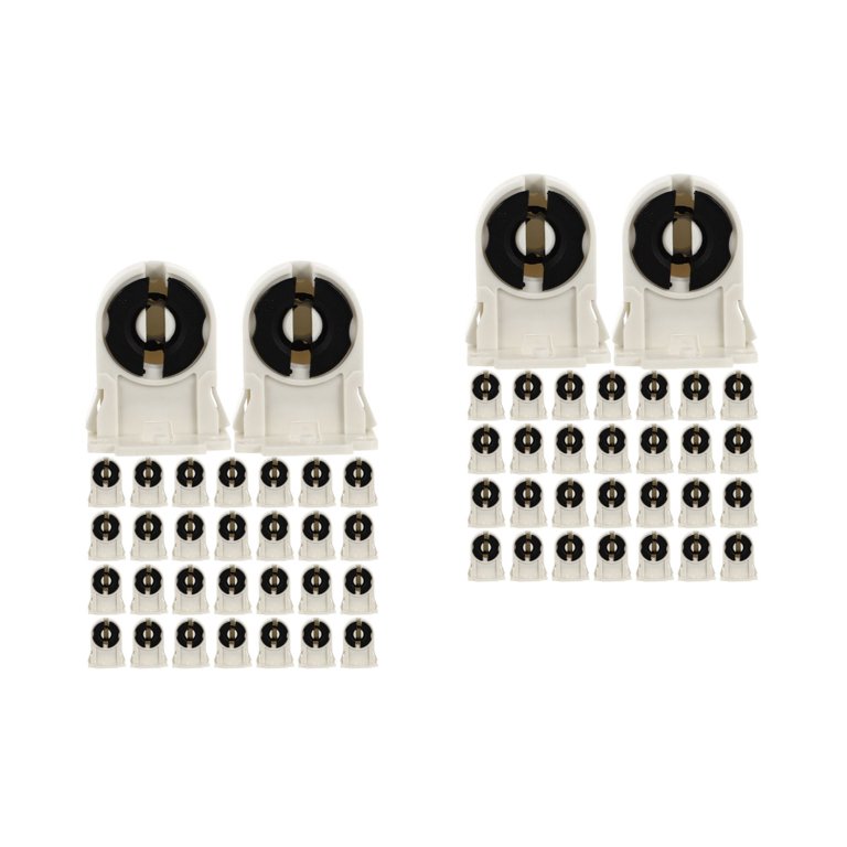 Fluorescent Light Tube Sockets T8/T10/T12 Fluorescent Lamp Holder With