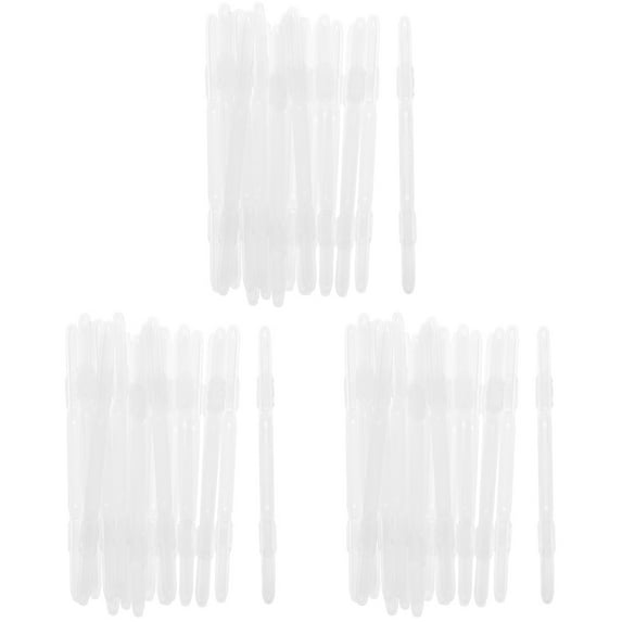 60 Pcs Loose Leaf Binder Plastic Paper Clips File Folder Punch Hole ...
