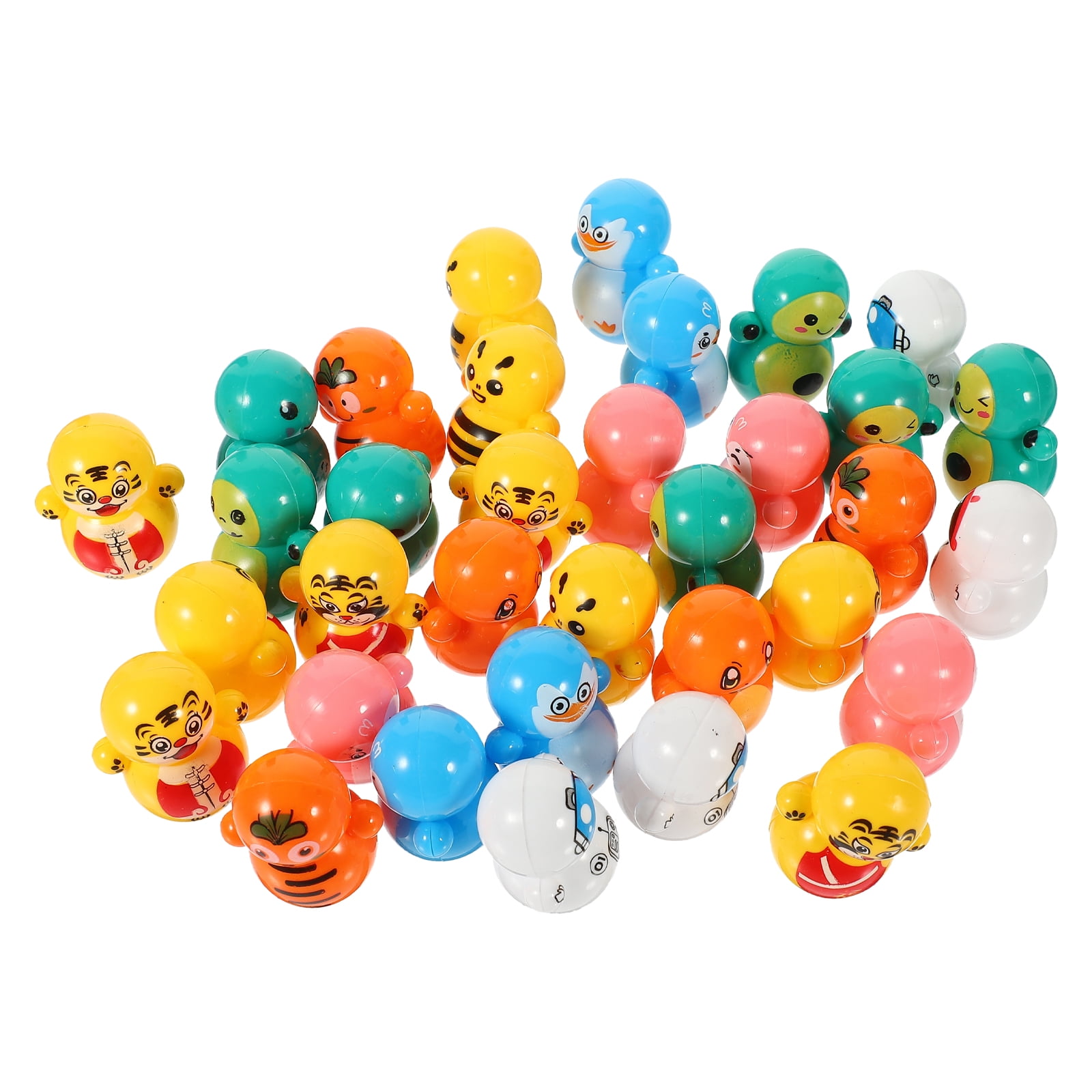 60 Pcs Mini Tumbler Tumblers Toy Desktop Decoration Kids Playset Goodie ...