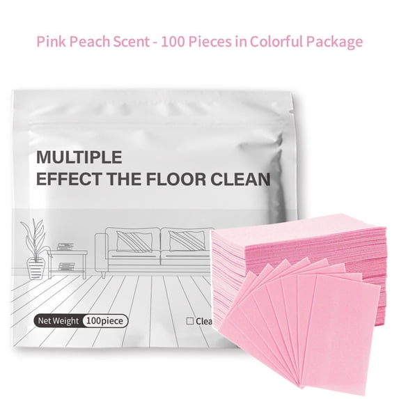 60 Pcs Multi-effect Decontaminating Floor Cleaning Sheet, Floor Cleaner ...