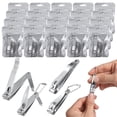 60 Pcs Nail Trimmer Set, 40 Small Nail Cutters, 20 Large Nail Trimmers ...