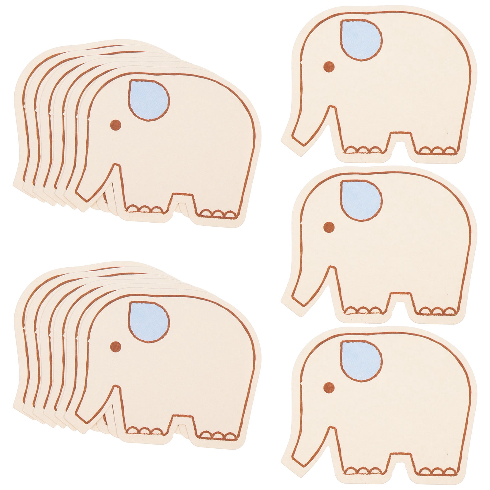 Raindrops 60Pcs Animal Card Paper Memo Cards for Leaving Notes Friends ...