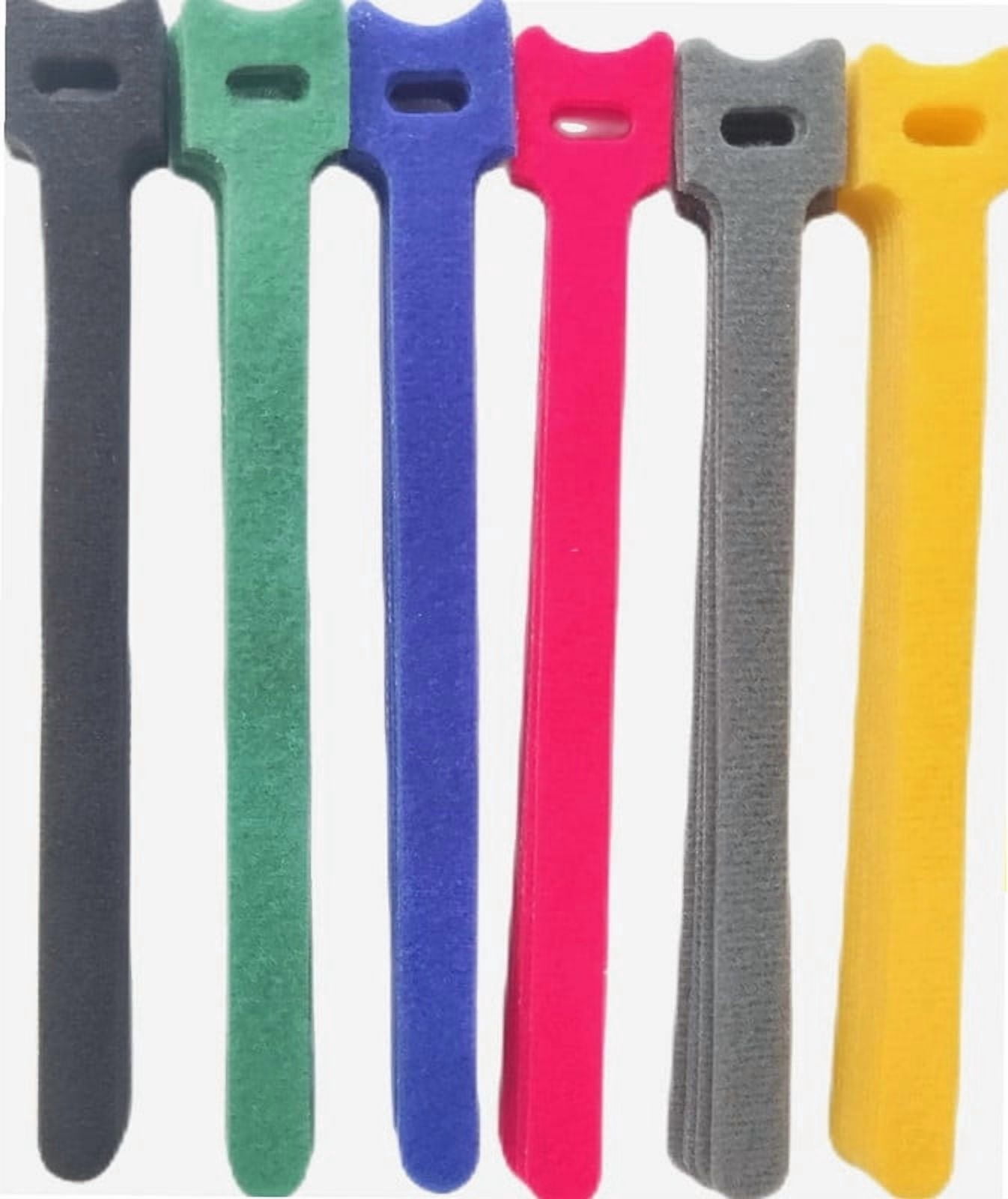 60 Pcs Nylon Buckle Straps, Reusable Straps, Velcro Straps，Fastening ...