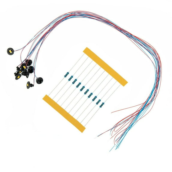 60 Pcs OO/HO Scale Street Light Posts Led Ceiling Lamps Model Railway ...