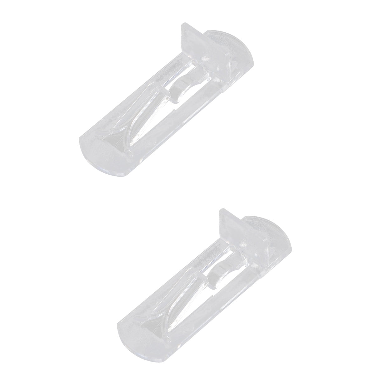 60 Pcs Plastic Laminate Clamp Shelf Pegs Shelf Clips for Cabinets ...