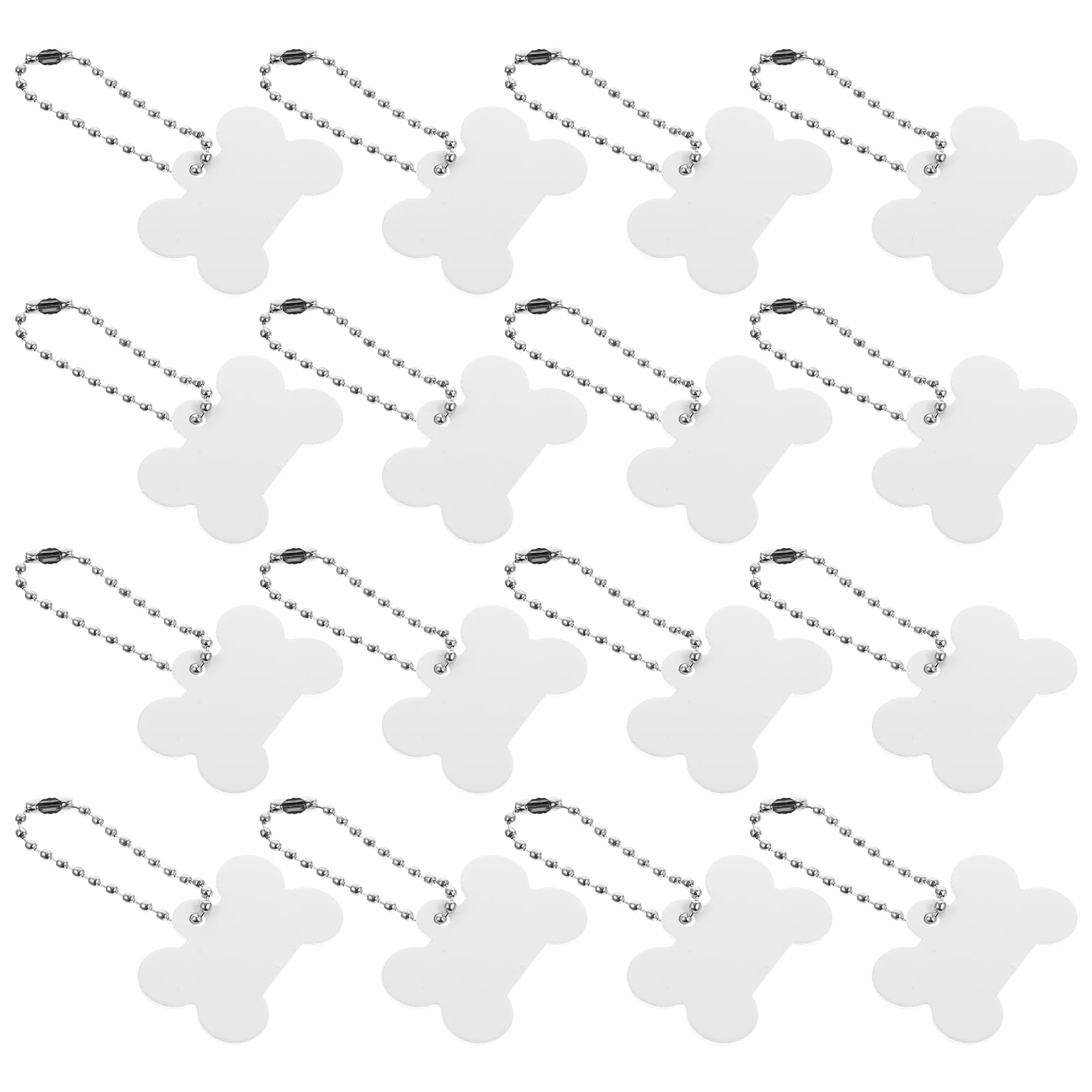 60 Pcs Puppy Blank Dog Tags for Engraving Sublimation Small - Walmart.com