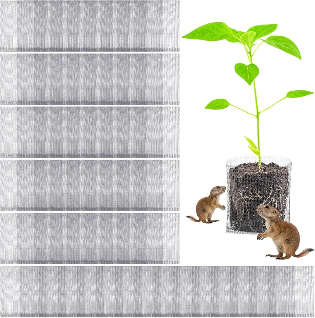 60 Pcs Root Guard Gopher Proof Wire Basket Bulk 1 Gallon Plant Root ...