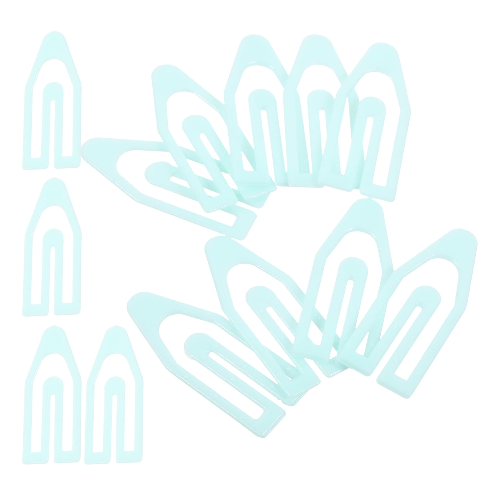 60 Pcs Shaped Paper Clip Mini Clips Pieces Office Decor Small Student ...