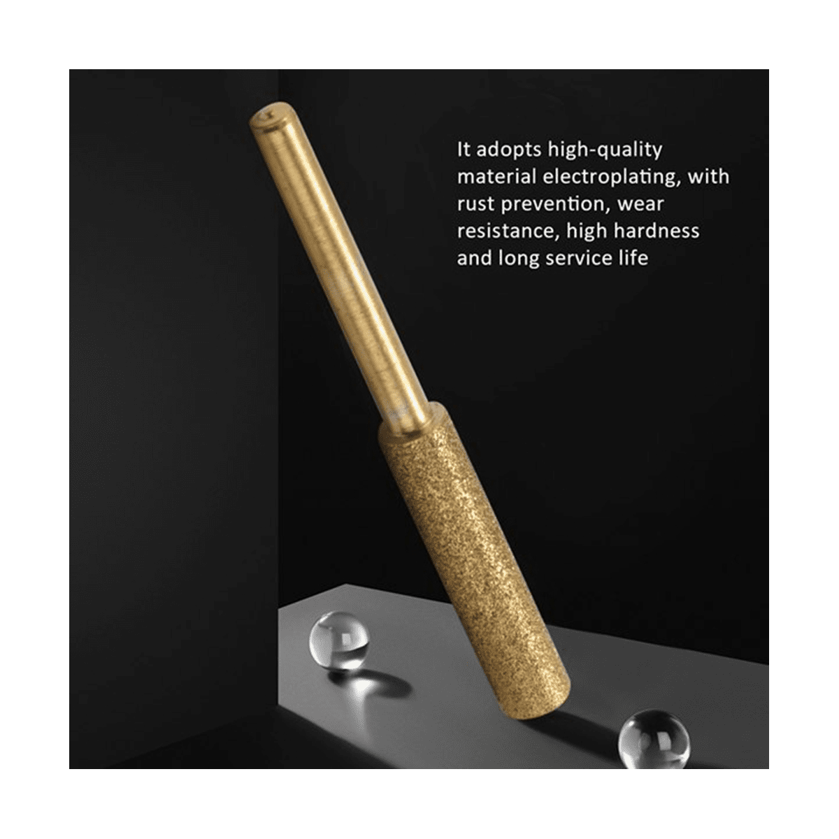 60 Pcs Titanium Plated Grinding Tool Diamond Chainsaw Sharpener Bits ...