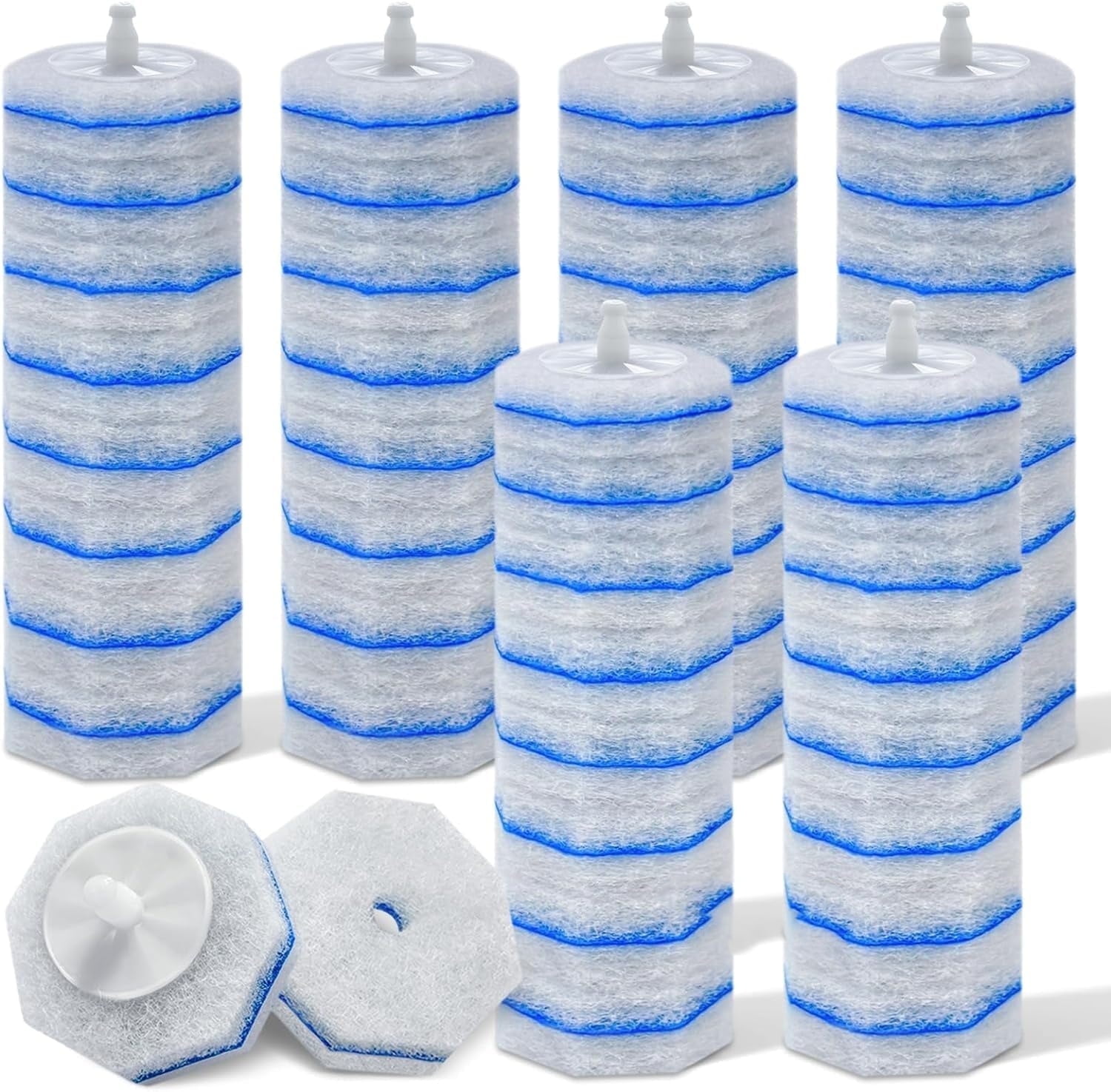 60 Pcs Toilet Wand Refill Compatible with Clorox Toilet Wand Refill ...