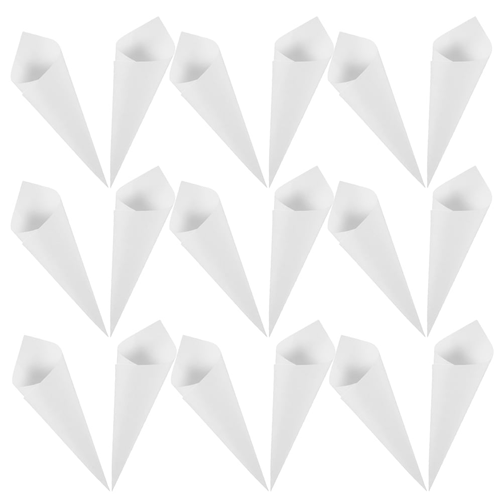 60 Pcs Wedding Petal Cone Wedding Decor Craft Paper Petal Cones ...