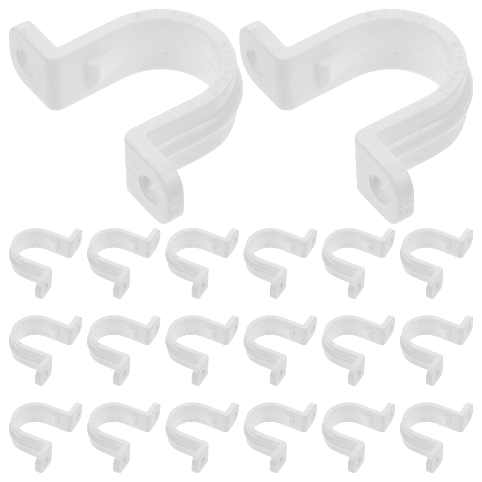 60 Pcs Wire Tube Buckle New Energy Vehicle Pipe Clamp U-shaped - Walmart.com