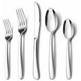 60 Piece Heavy Duty Silverware, Cutlery Set for 12, Stainless Steel ...
